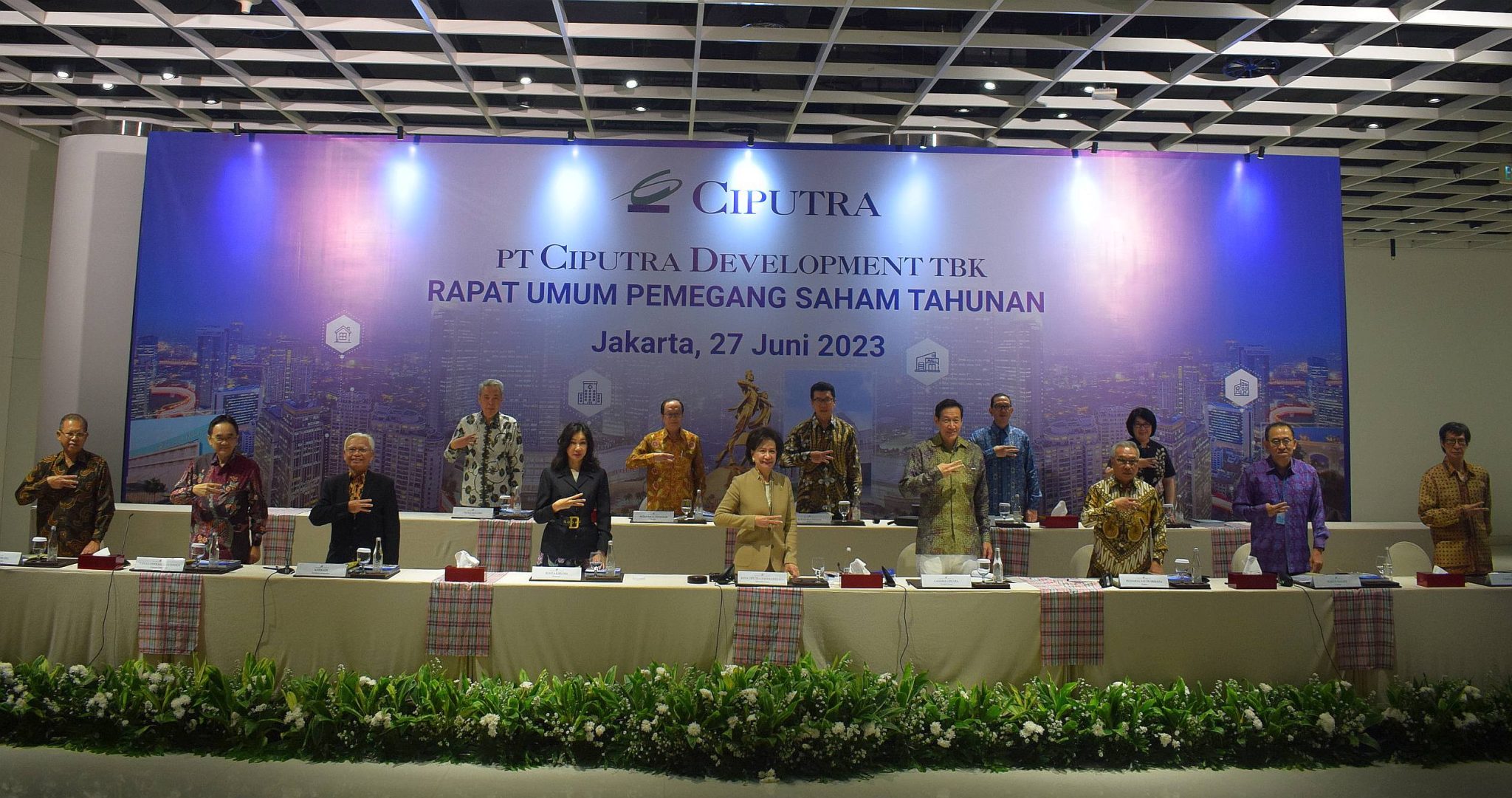 CTRA Successfully Holds AGMS and Public Expose 2023 - Ciputra ...